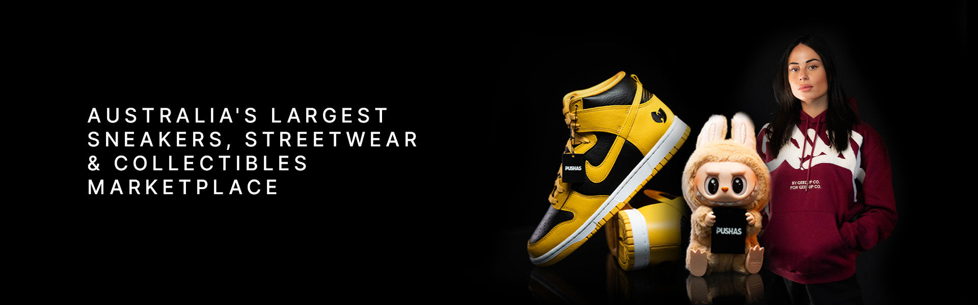 PUSHAS: Sneakers, Streetwear & Collectibles